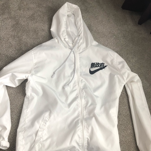 Jackets & Coats | Windbreaker Jacket Chinese Nike Logo | Poshmark